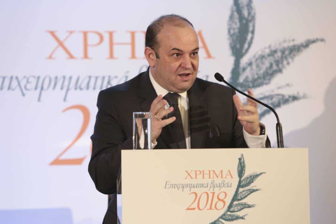 Ο Δ. Λιάκος στα Επιχειρηματικά Βραβεία ΧΡΗΜΑ 2018: Συντασσόμαστε όλοι ...